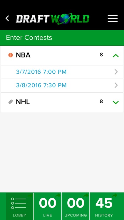 Draft World Mobile by Draft World Inc.