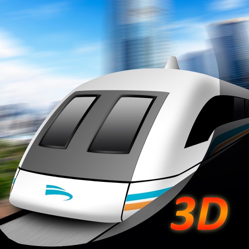 Maglev Train Driver 3D Free by Games Banner Network