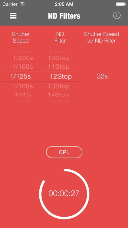 Neutrally+ ( ND filter exposure calculator ) by R B