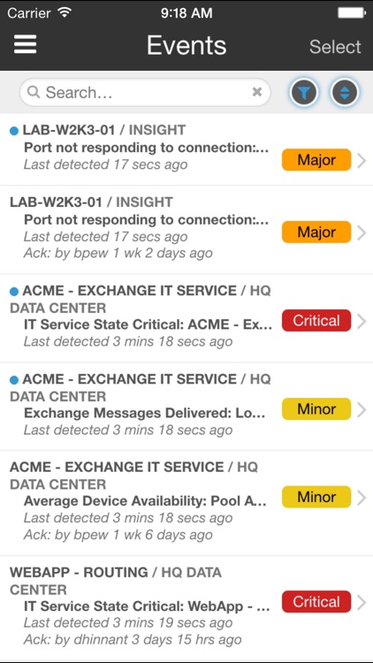 ScienceLogic EM7 Mobile Access by ScienceLogic