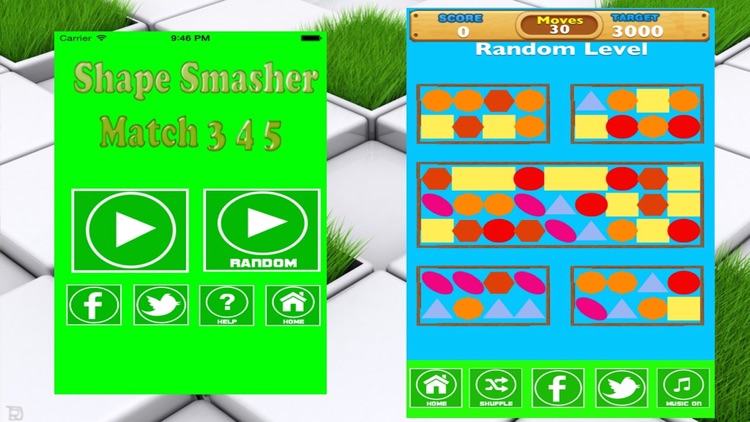 Shape Match Up by Abhishek Sharma