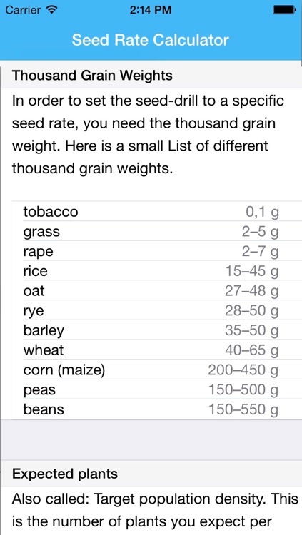 Seed Rate Calc by Alex Ebeling-Hoppe