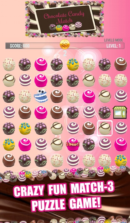 Chocolate Candy Match by Alben Xhidija