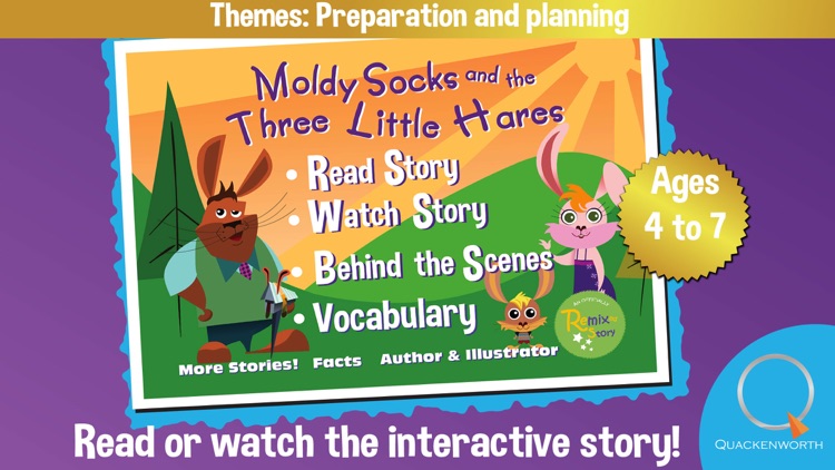 Moldy Socks and the Three Little Hares | A fractured fairy tale about ...