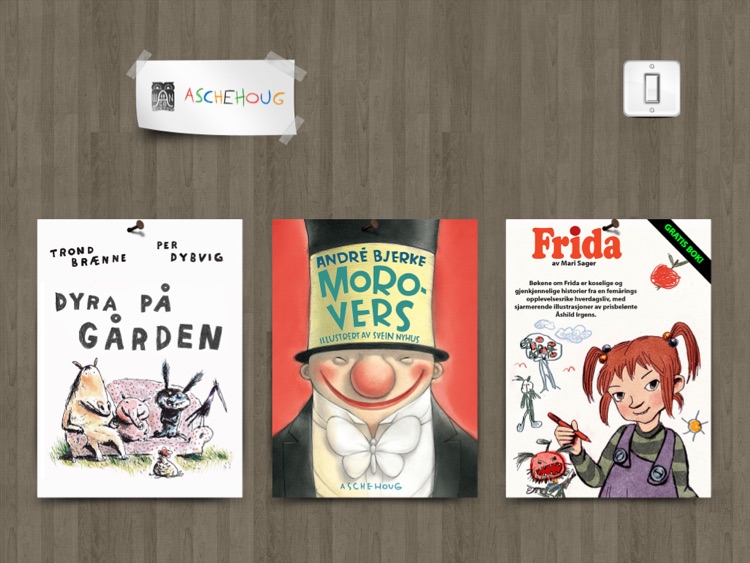 Barnebokhylla by Aschehoug Forlag