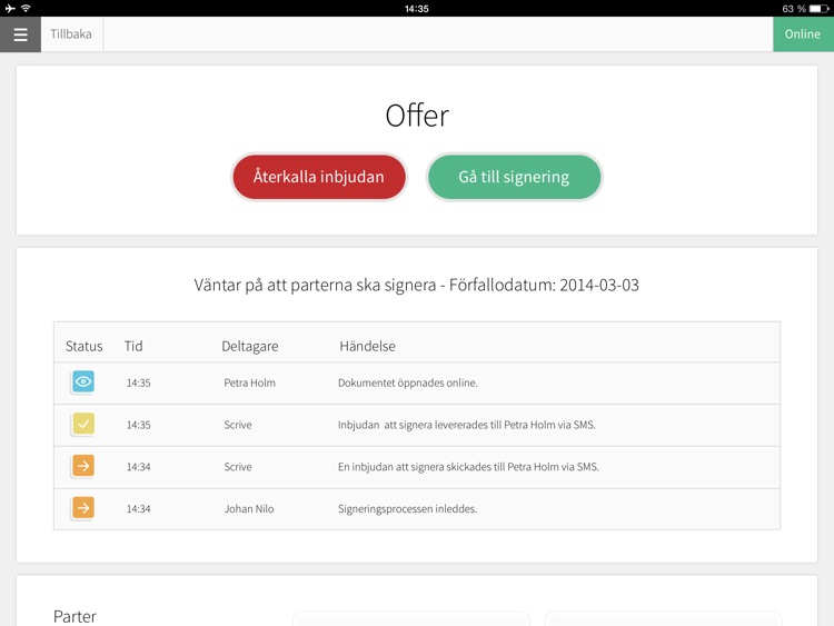 Loxysoft E-sign by Loxysoft AB