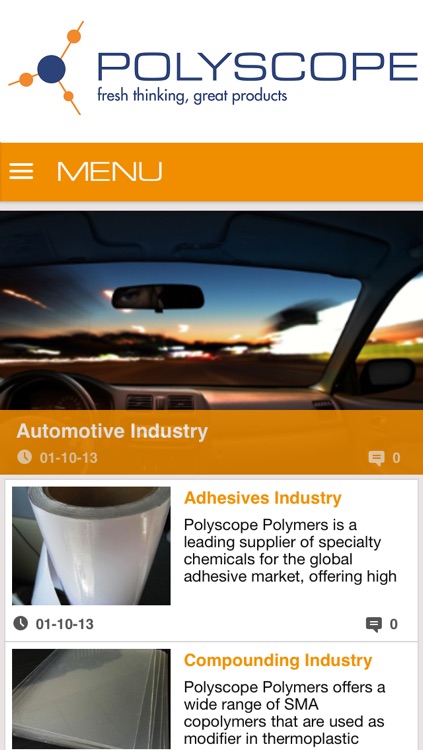 Polyscope Polymers by Polyscope Polymers B.V.