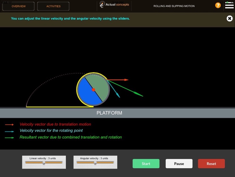 Motion - Simulations by Ravindra Kompella