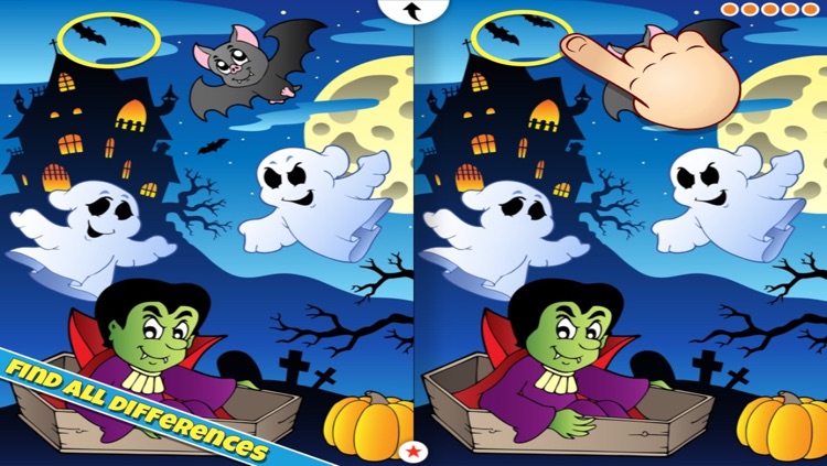 Halloween Find the Difference Game for Kids, Toddlers and Adults by ...