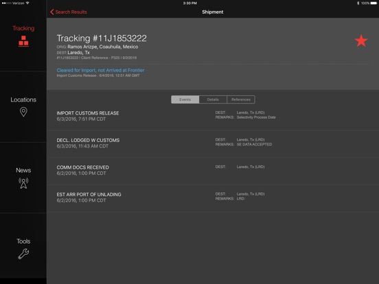 Expeditors Shipment Tracking - AppRecs