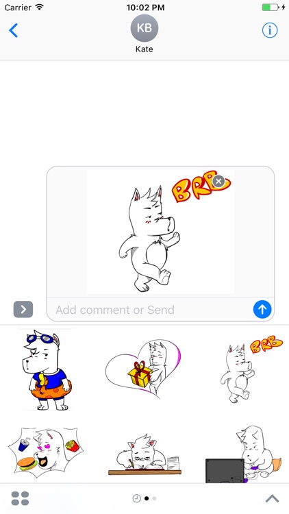 Slepi-Stickers by Bader Alkandari