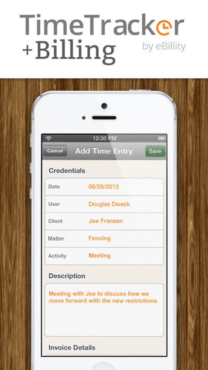 Time Tracker + Billing by Boston Billing Solutions, LLC