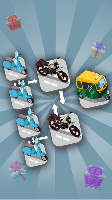 Merge Cars Vehicles - Clicker for iPhone - APP DOWNLOAD