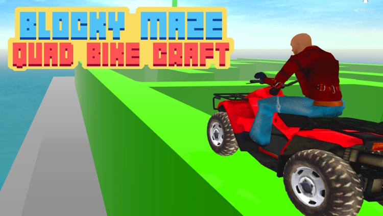 Blocky Quad Bike Maze Craft 3D by Syed Haris Izhar
