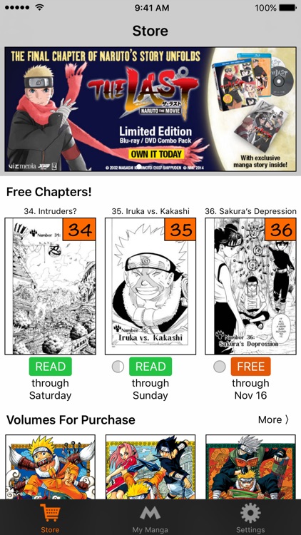 Official Naruto Manga - Free Chapters Every Day! by VIZ Media, LLC