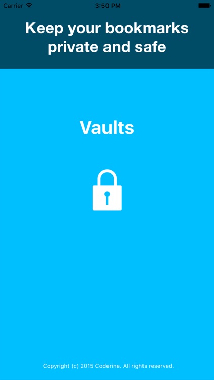 Vaults - Private Secret Browser Bookmarks by Kartooz