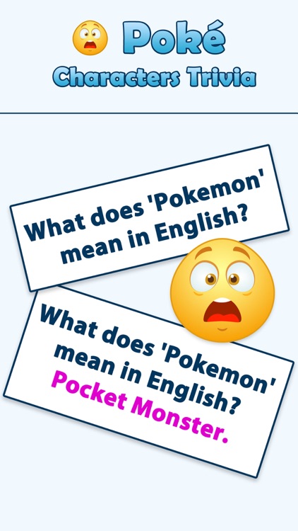 Poké Characters Trivia for Pokémon by Hien Ton