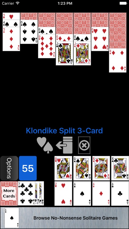 Klondike Split Solitaire by MmpApps Corp.