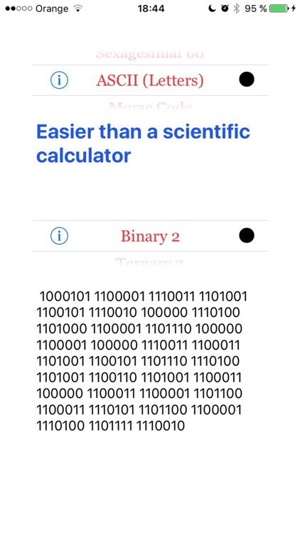 Translatapp – Binary, Hex, Octal, Ascii and Morse converter by Daniel Diaz