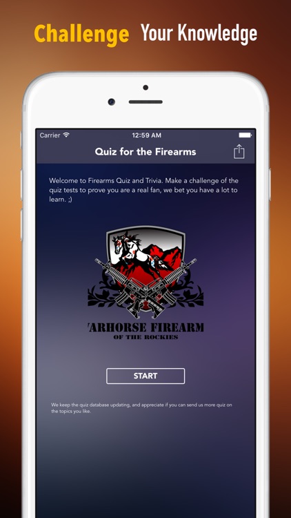 Firearms Trivia and Quiz: Fun Military Test Games by Monica G