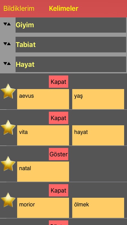 Latince Kelimeler by Guleser Ozdemir