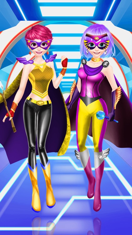 Superhero Girls Salon: Beauty Power - Spa, Makeup & Kids Makeover Game ...