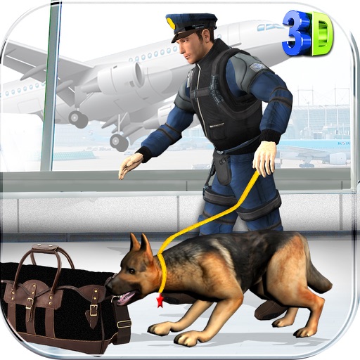 Police Dog Airport Security 3D by Mobligate