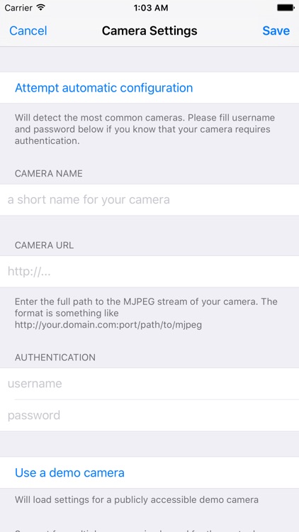 WristCam for MJPEG cameras by Tower Technologies