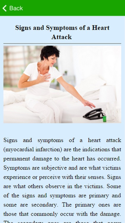 Symptoms Of A HeartAttack by Inga Berga