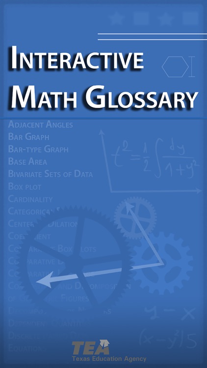 Interactive Math Glossary by Texas Education Agency