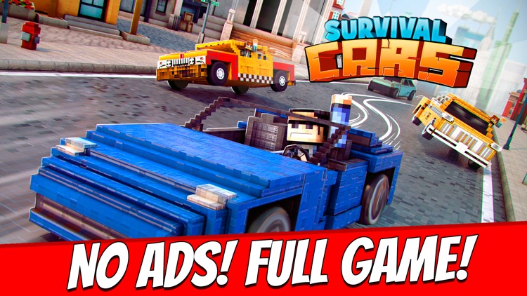 Survival Cars . Blocky Craft Car Racing Games For Kids 3D by Lab Cave ...
