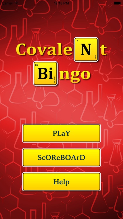 Covalent Bingo by Nathan Dumbleton