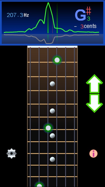 GuiTuner VS - Visual Guitar Tuner by VaporTrail Software LLC