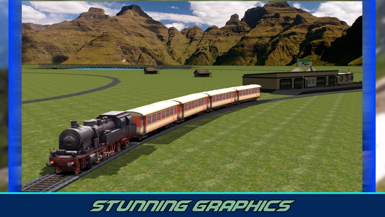Mountain Train driving 3D – Heavy Railroad Steam Engine & Highland ...