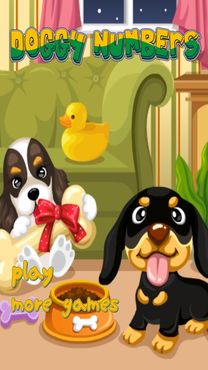 Doggy Numbers – Puzzle game with funny dogs for sweet little kids by Warda