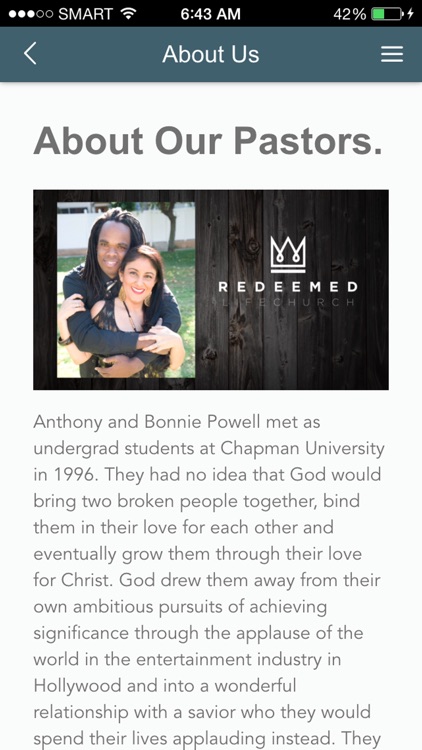 Redeemed Life Church by eChurch Apps