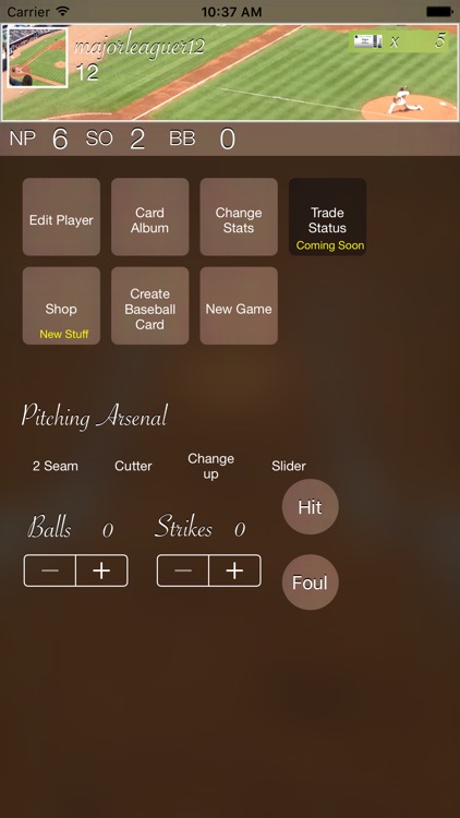 PitchBox - Pitch Counter and Baseball Card Maker for Pitchers by ...