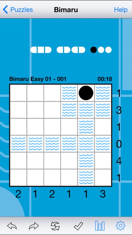 Bimaru 6X6 by Rätsel Agentur AG