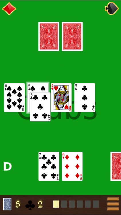 Clubs Card Game by Andi Palo