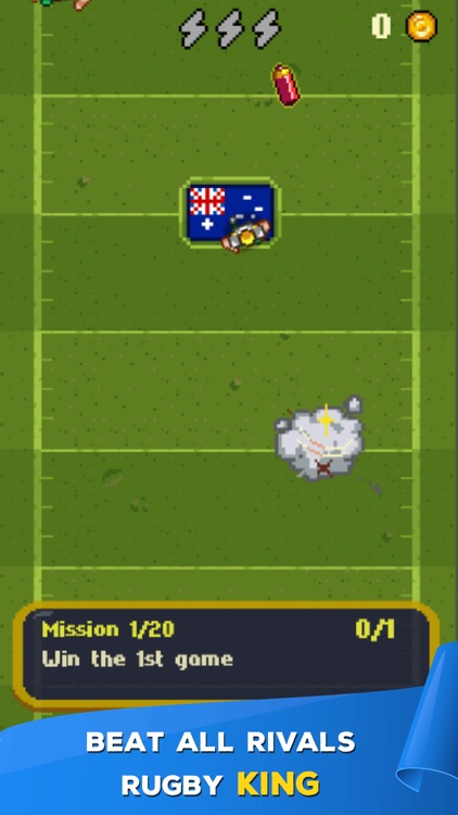 Rugby - Down Heroes by Nhat Nguyen