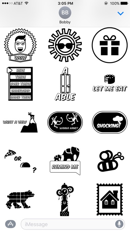 Outlines Sticker Pack by Oliver Clark