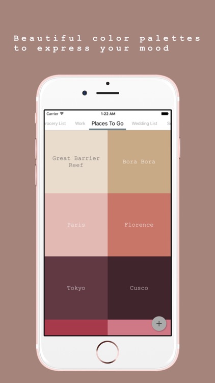 Note Palette by Zichun Zhou