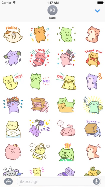 Nancy The Cat Stickers by Quan Nguyen Trong