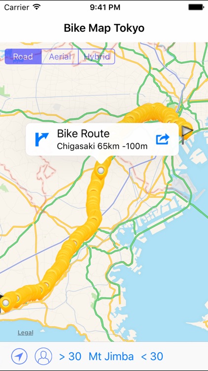 Bike Map Tokyo by Martin Bovan