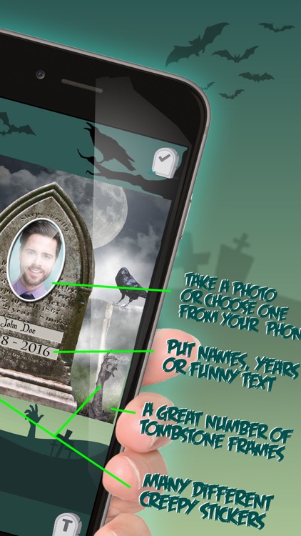 GraveStone Generator - Custom TombStone Maker free by Vladimir Marjanovic