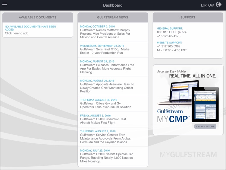 MyGulfstream by Gulfstream Aerospace