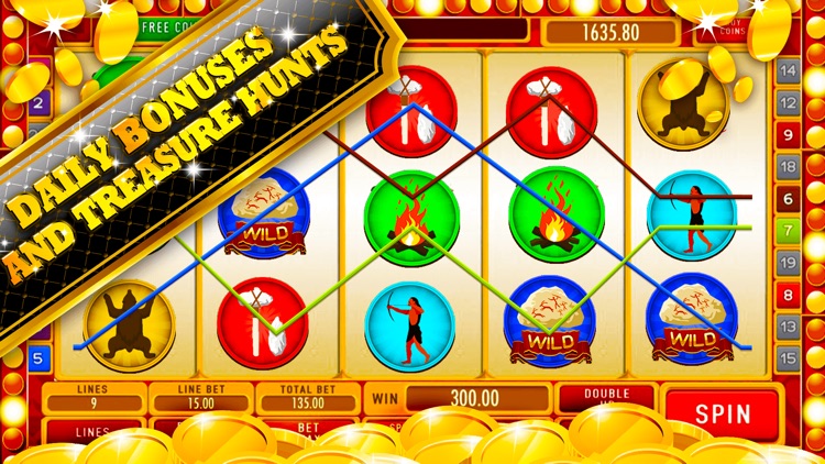 Prehistoric Slots: Play the stone age card games by Maria Madalina