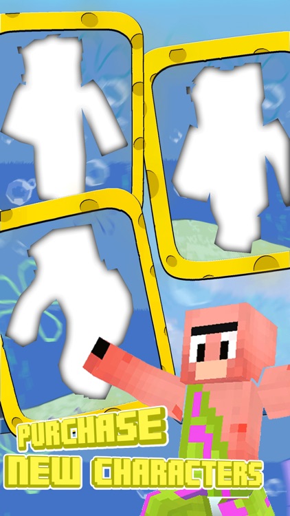 3D Block Skins Running Run Pro " For Spongebob " by Panupong Kondee