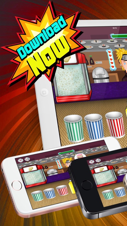 Pop Corn Maker "for Naruto" by Julia Dobarro