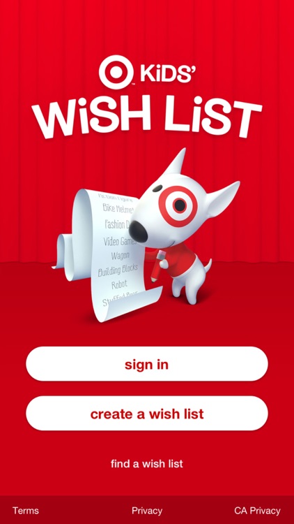 Target Kids’ Wish List by Target